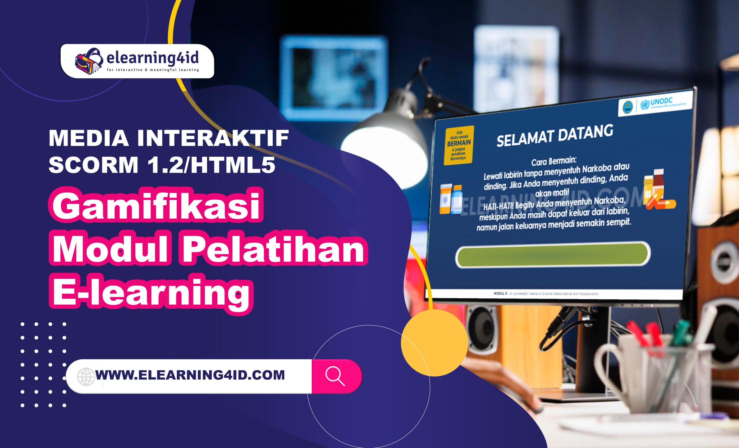 Gamifikasi Modul Pelatihan E-learning - Elearning4id.com